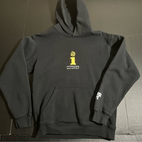 Shirts | Interscope Records Merch Logo Hoodie Made Usa Since 91 Tupac ...
